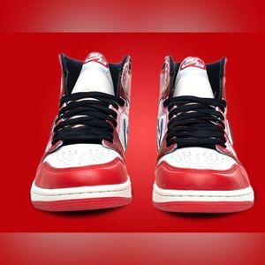 Nike | Shoes | Jordan Retro High Og Spiderman Across The Spiderverse Gs ...